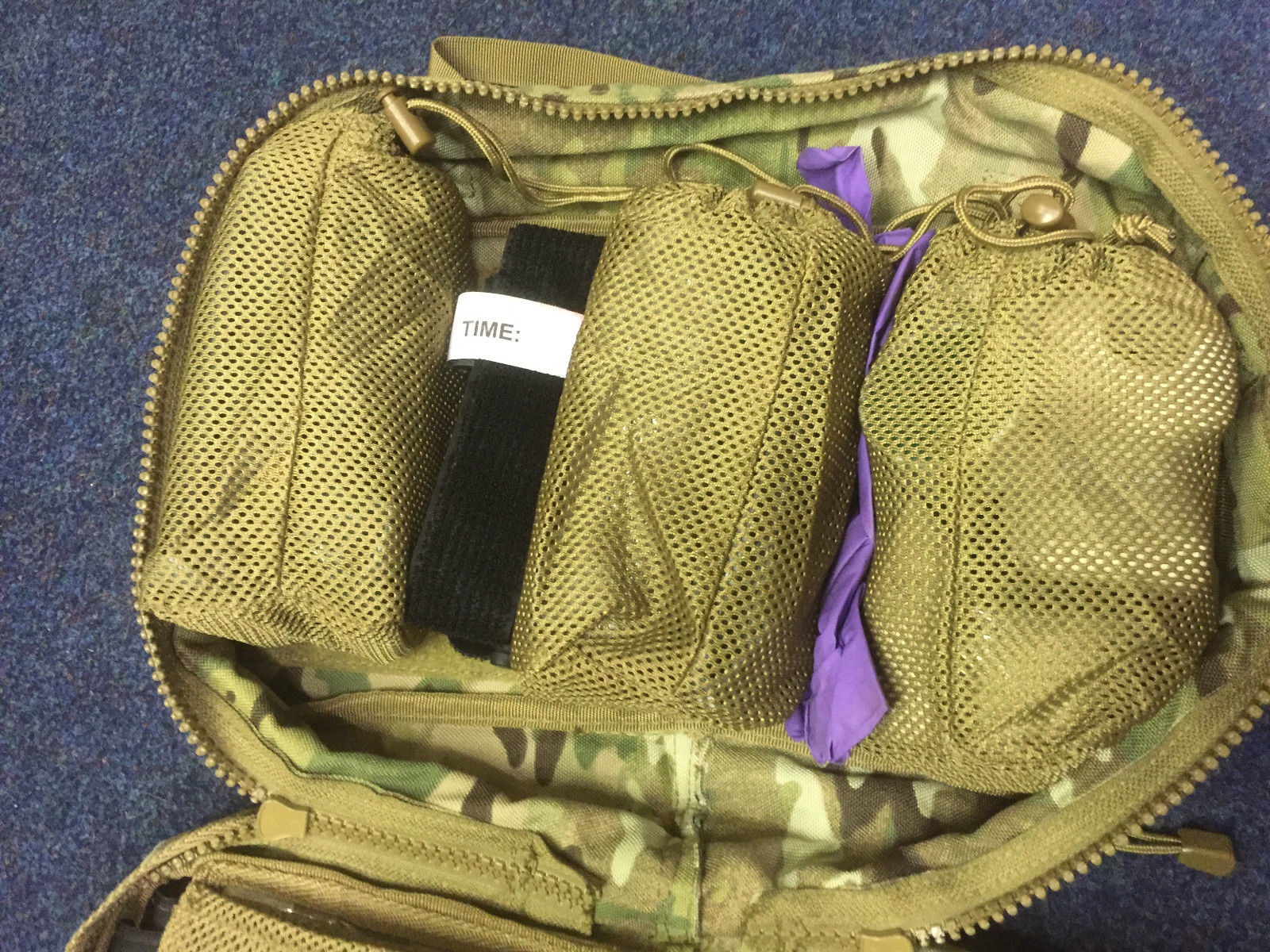 Webbingbabel: British Army Medics Side Pouch MTP Multicam