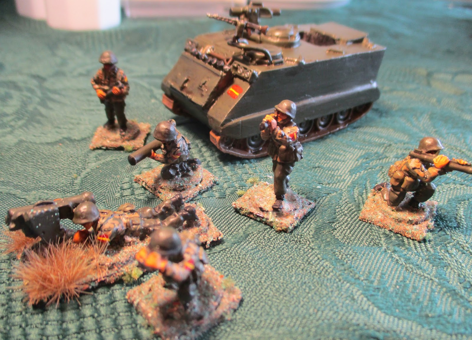 Baber on wargames: Spanish mech cavalry 1980`s