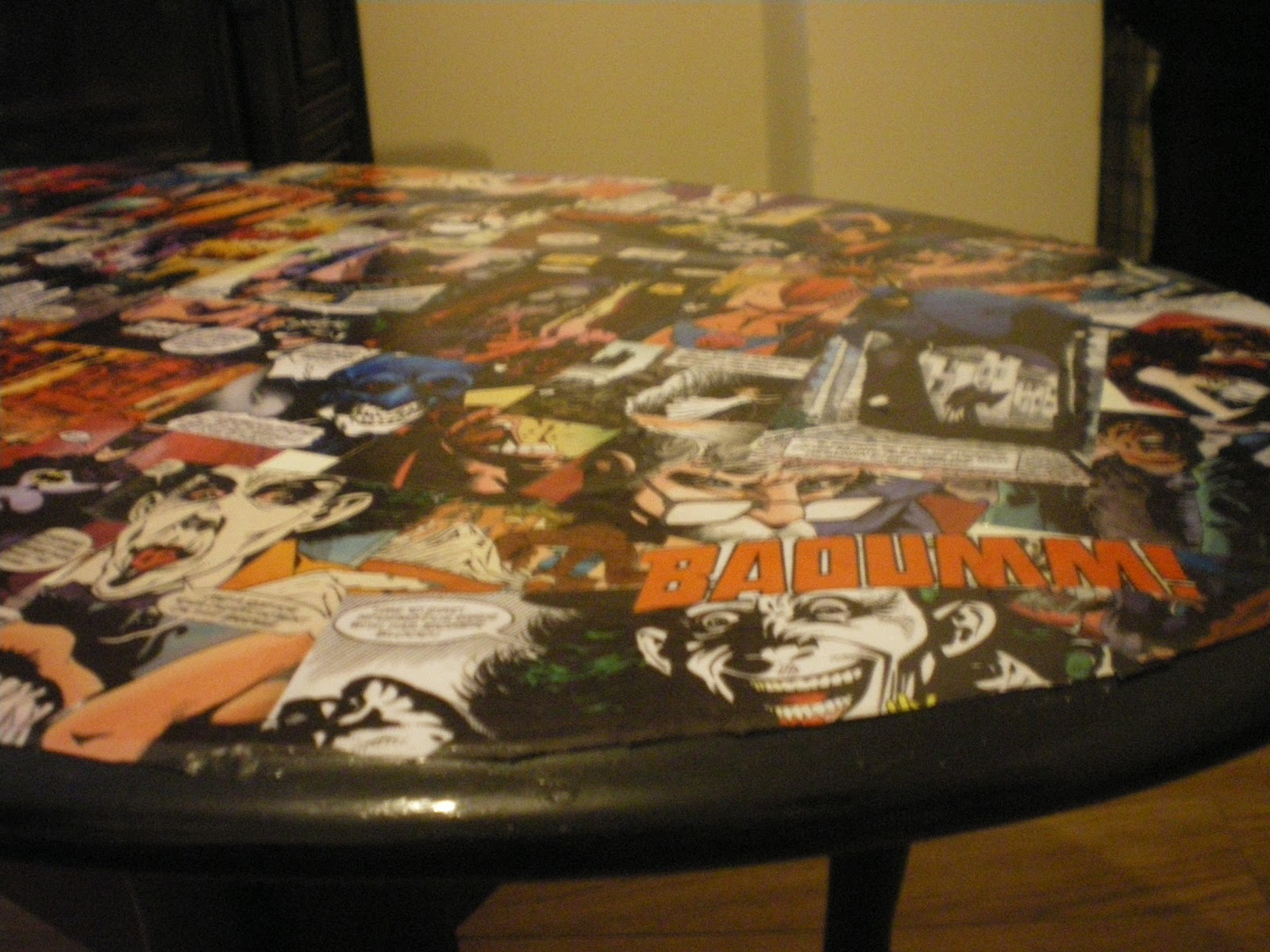 Fantasie Furniture: First ever peice of work DC Batman Vampire Table