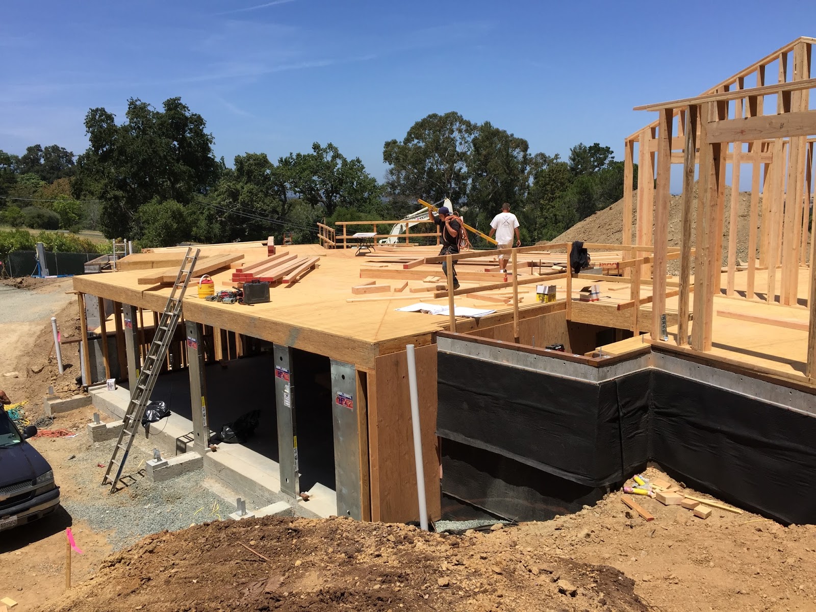 Roof Framing Geometry: Thales Sloping Ridge