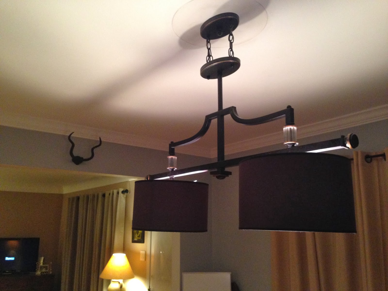 Rebhan Renovation: our very own game of thrones... er, light fixture