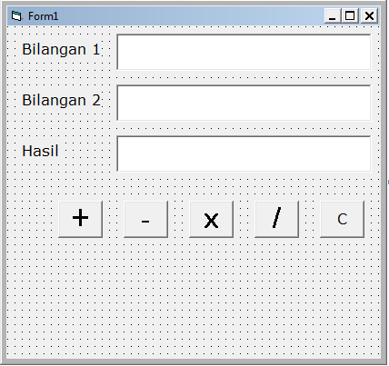 MEMBUAT PROGRAM DENGAN VISUAL BASIC 6.0