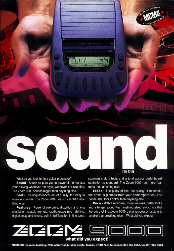 Classic Zoom Guitar and Studio Effects of the Early 1990s | Planet Botch