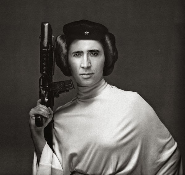 Nicolas Cage As Disney Princess