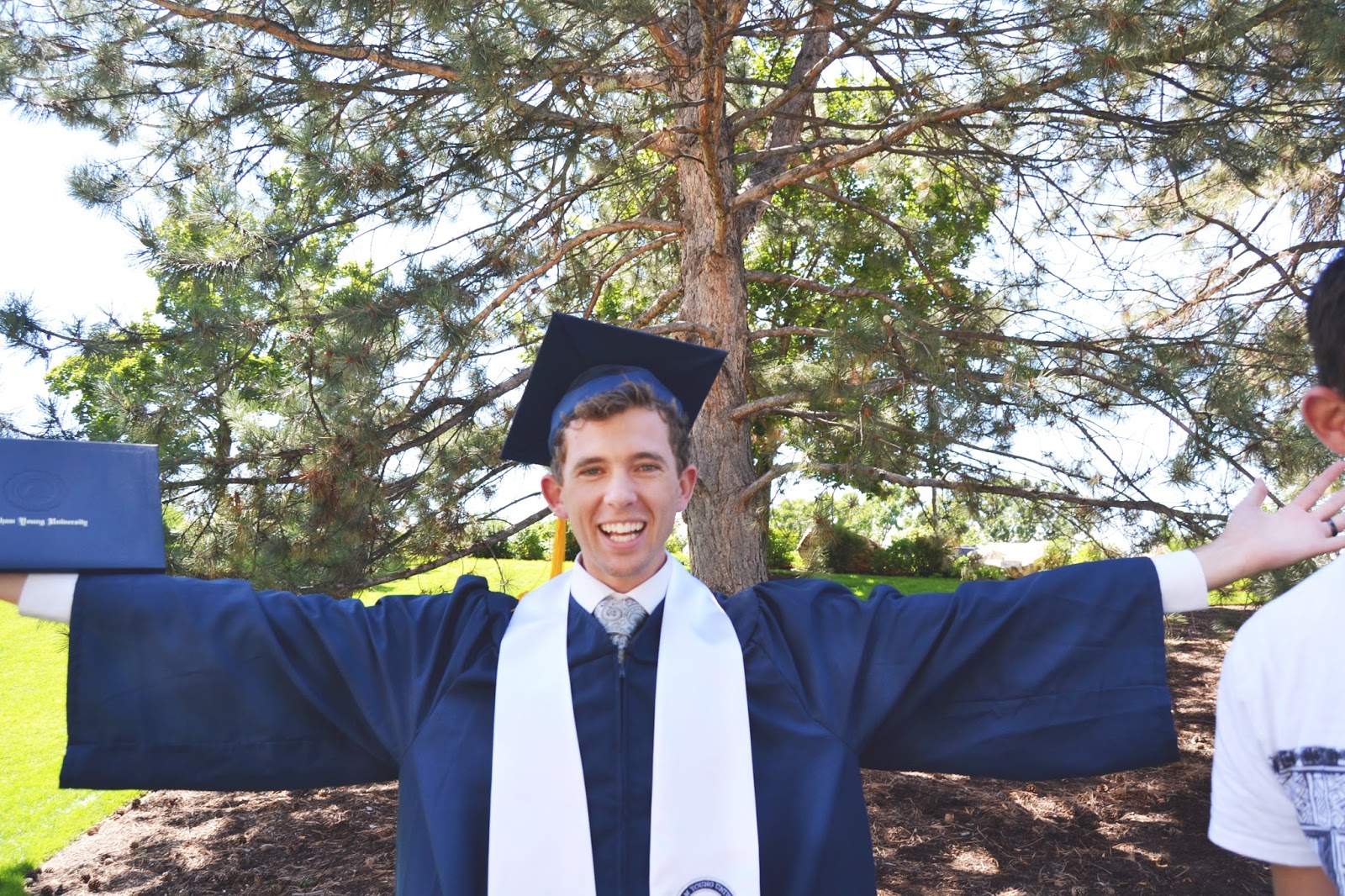 Carson Graduated! - He and Me