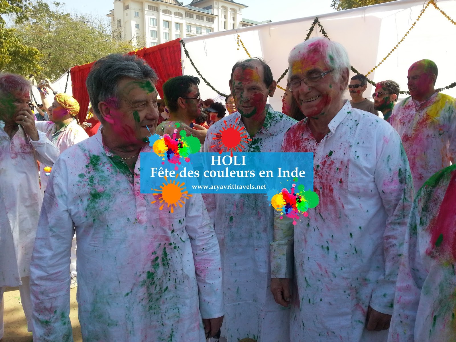 Mon voyage en Inde: Holi fete des couleurs