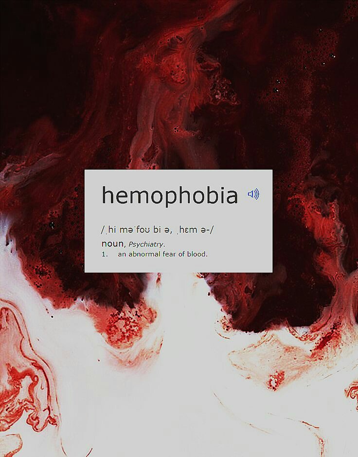 Apa itu HEMATOPHOBIA