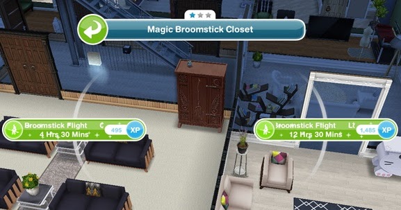 Broomstick Flying Hobby The Sims Freeplay - FREEPLAY GUIDE