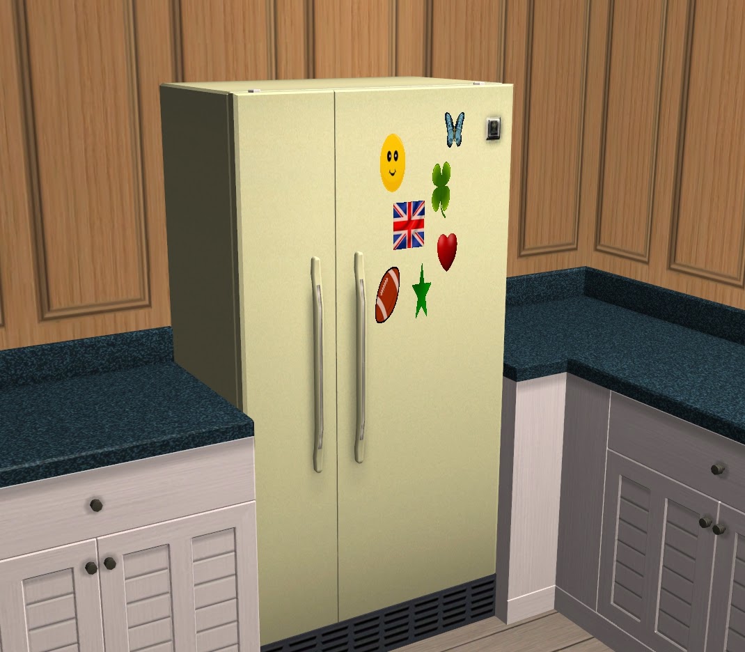 TheNinthWaveSims: The Sims 2 - Refrigerator Magnent Refrigerator Overlays