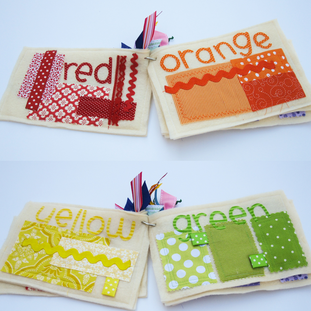 Everyday Celebrations: NEW version of my Colors Quiet Book and FULL Kits