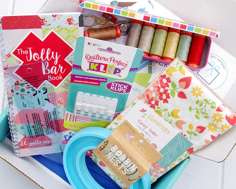 Red Pepper Quilts: The Sew Sampler Box from the Fat Quarter Shop ...