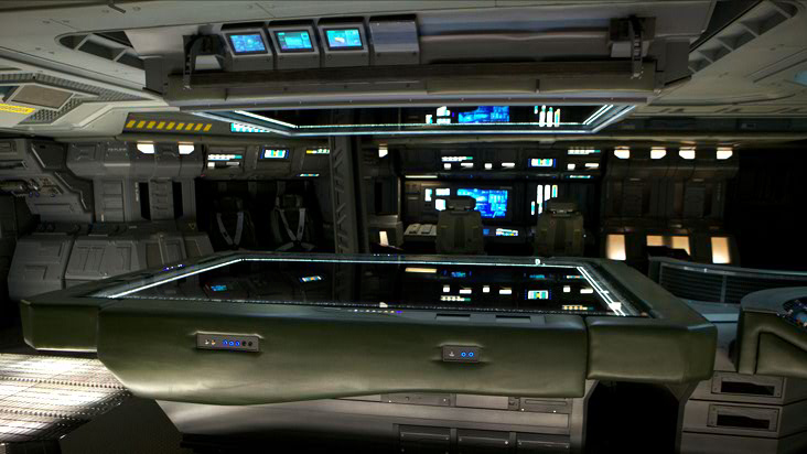 EXONAUTS!: Prometheus deck plans and interior shots!