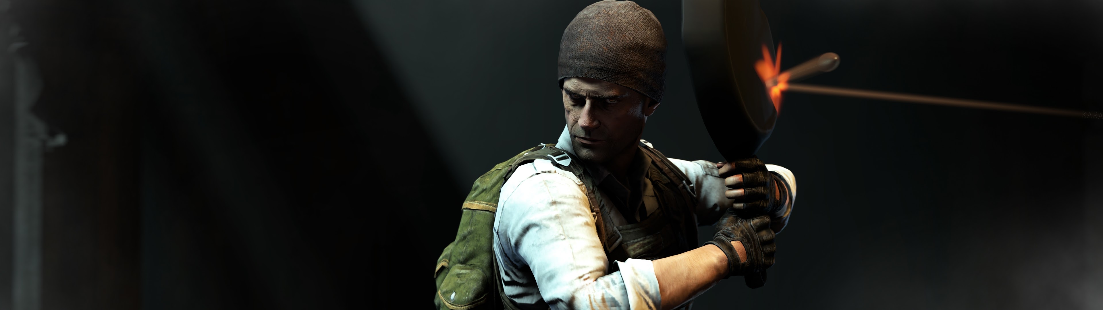 PUBG, Frying Pan, PlayerUnknown's Battlegrounds, 4K, #103 Wallpaper ...