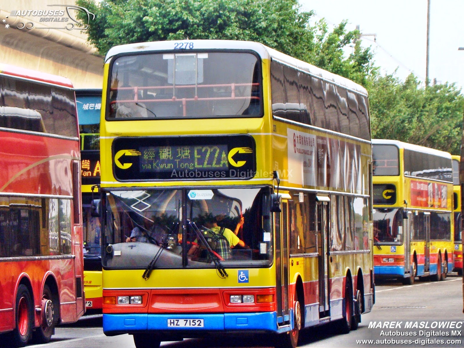 Hong Kong City Buses || Autobuses Urbanos en Hong Kong @ Autobuses ...