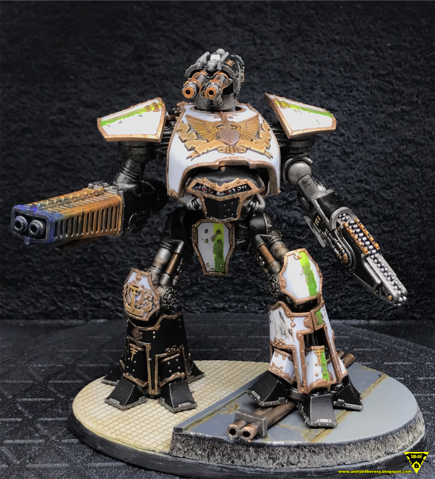 Adeptus Titanicus - Legio Defensor (Nova Guard) Reaver Titan