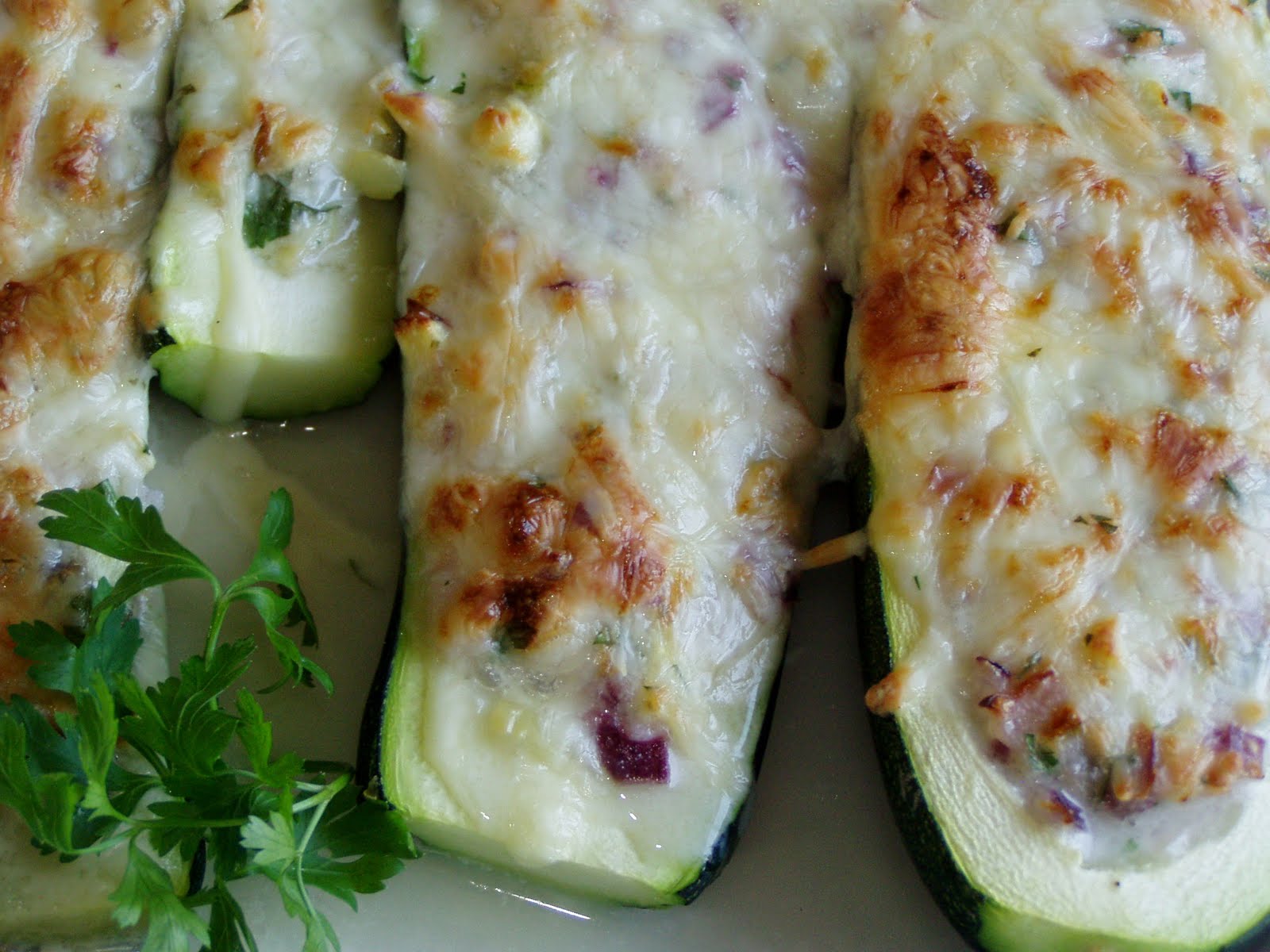 Food&Horse: Sajtos töltött cukkini