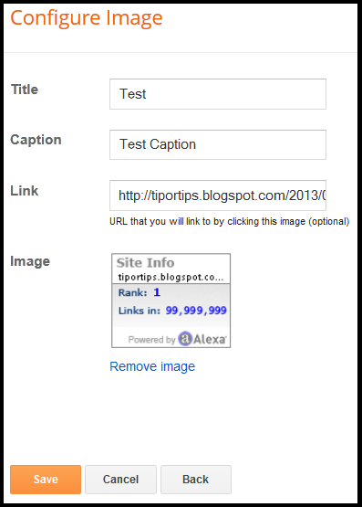 Tips Mudah Cara Memasang Gambar Di Sidebar | Blog Dariku