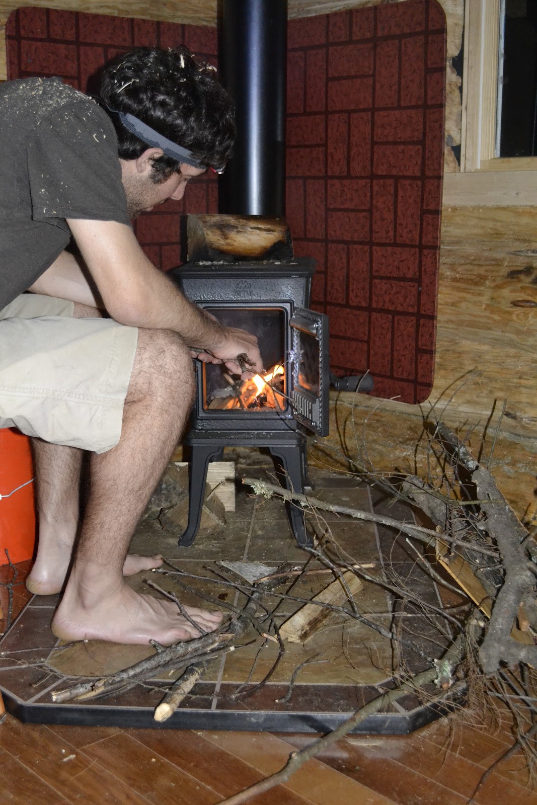 Rebuilding Titcomb Cabin