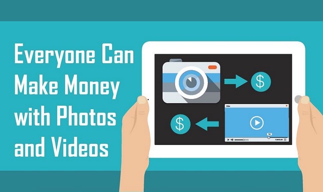Everyone Can Make Money with Videos and Photos #infographic - Visualistan