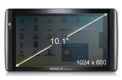 DESIGN | archos 101 internet tablet