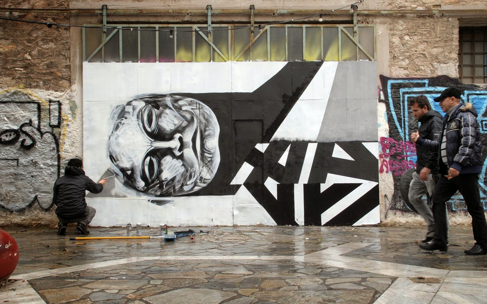 WESR unveils a new series of pieces in Greece – StreetArtNews