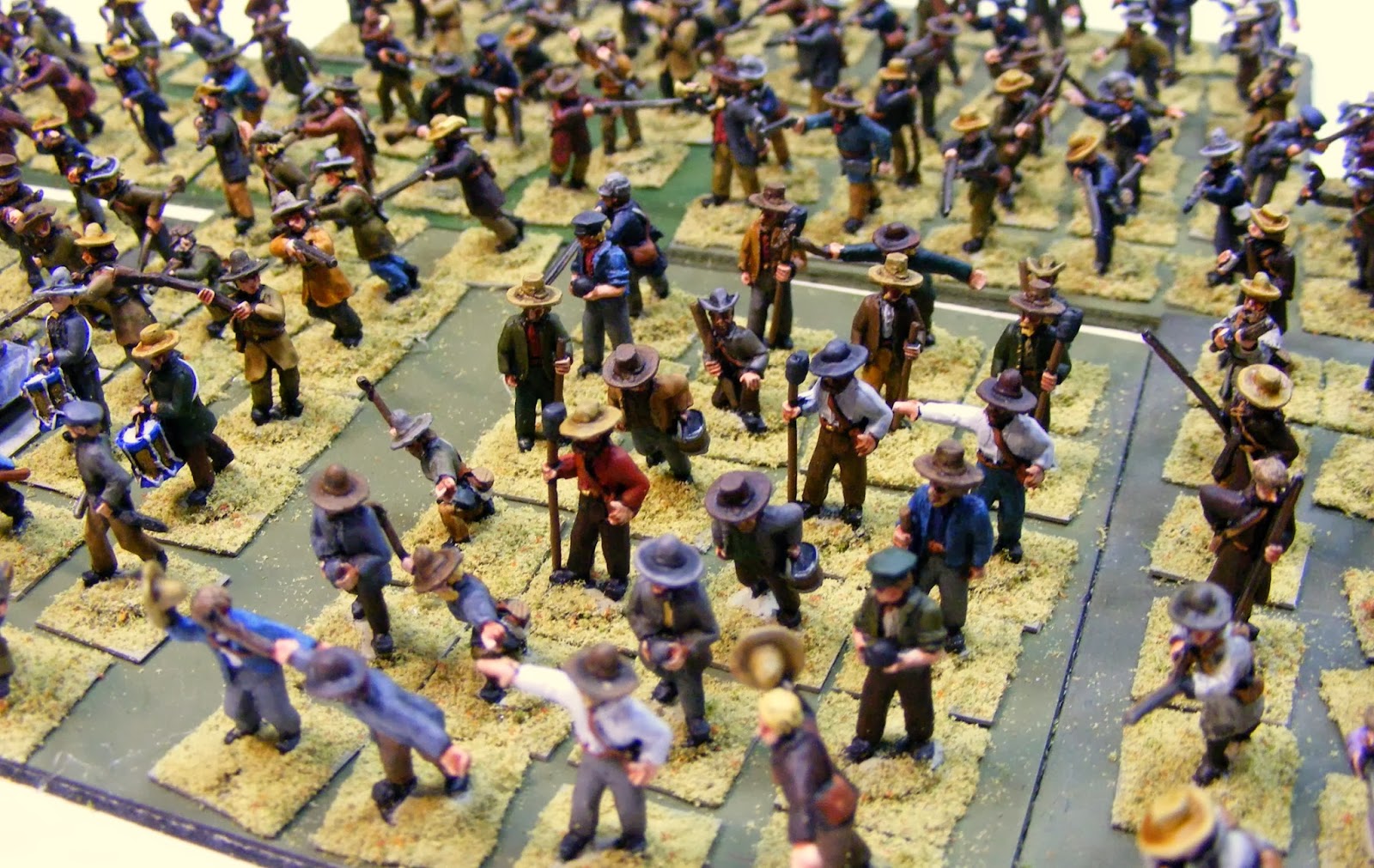 Evil Bob's Miniature Painting: 15mm Alamo Project with Blue Moon Miniatures