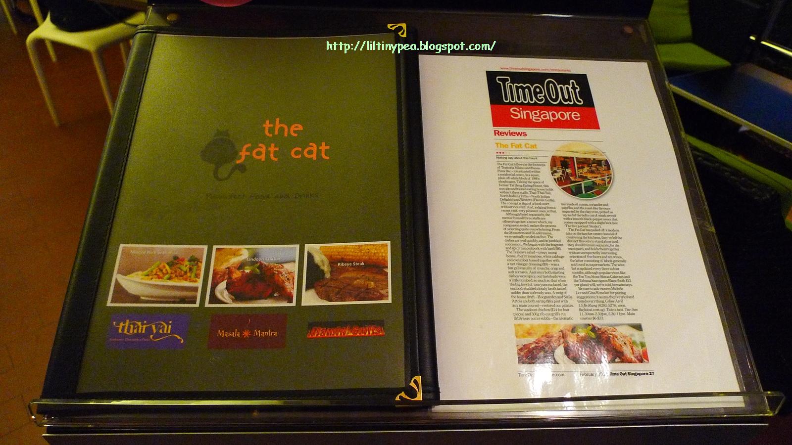 Tiny Pea's Travel & Foodie experiences: [Foodie] The Fat Cat Bistro