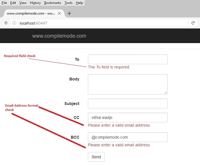 Sending Emails in ASP.NET MVC