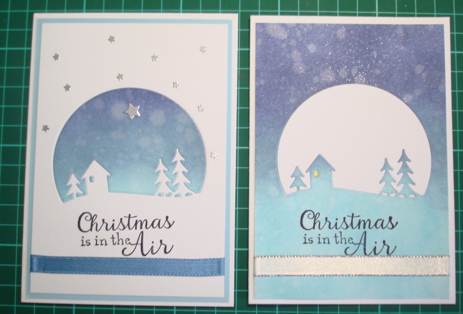 Lorraine Lives Here: Inked inlay cards