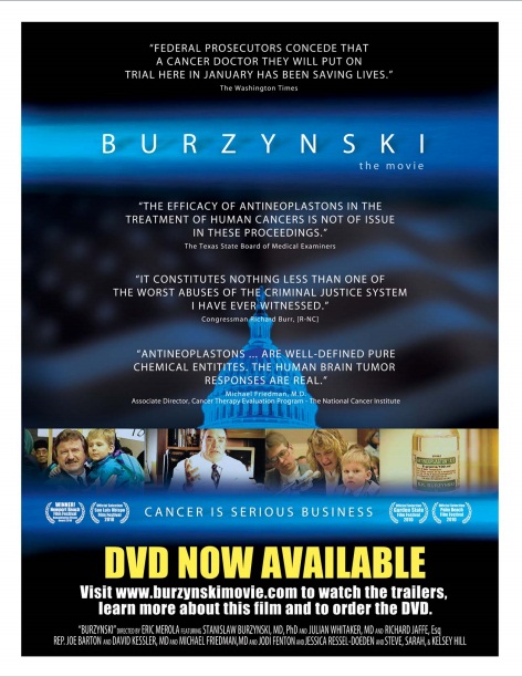 Naturaleza cuántica: Dr. Burzynski y su cura del cáncer.