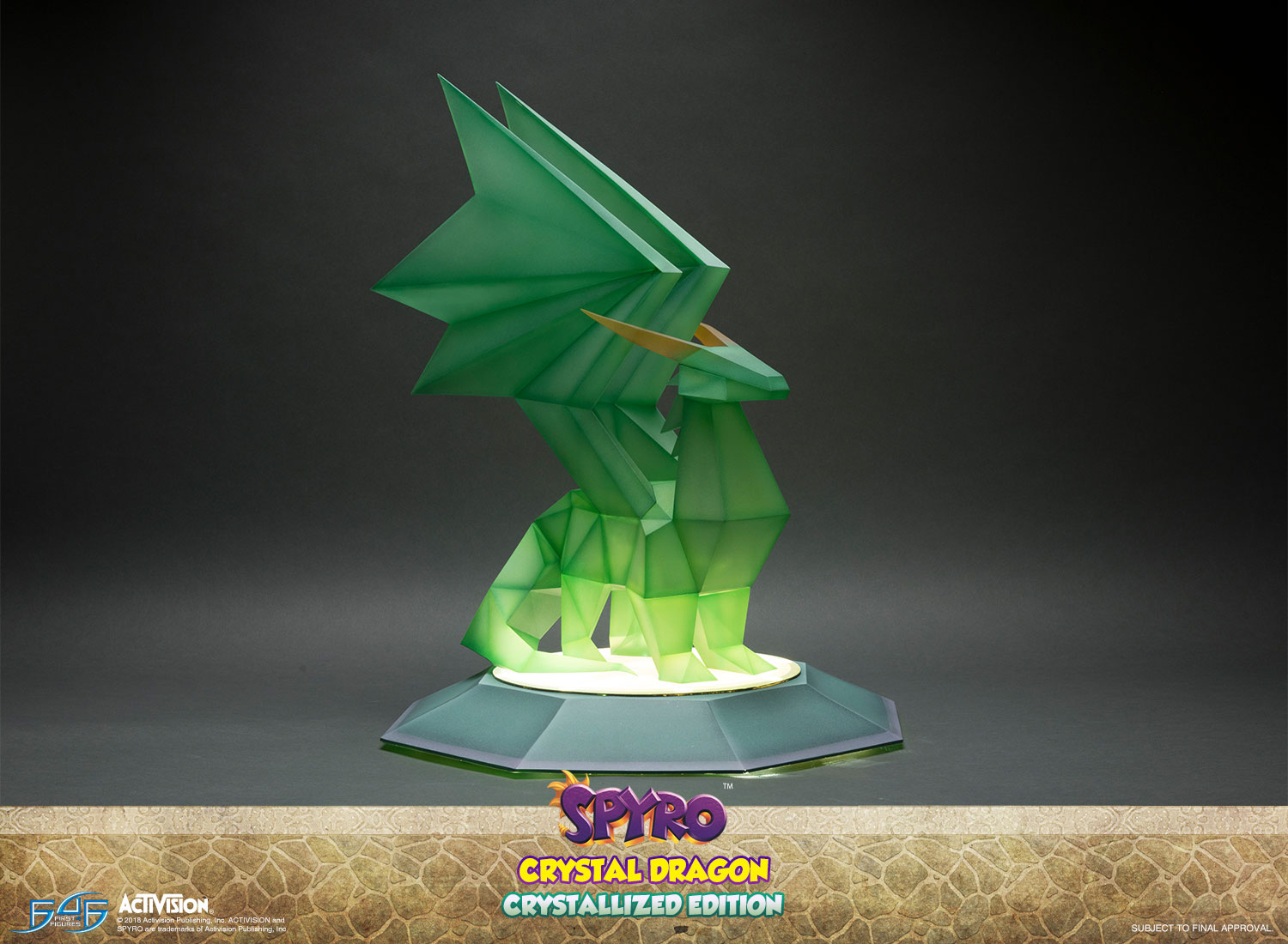Spyro the Dragon - Crystal Dragon Statue (First 4 Figures)
