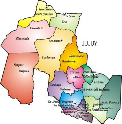 Mapas Escudos Banderas: Bandera Escudo y Mapa de la Provincia de Jujuy