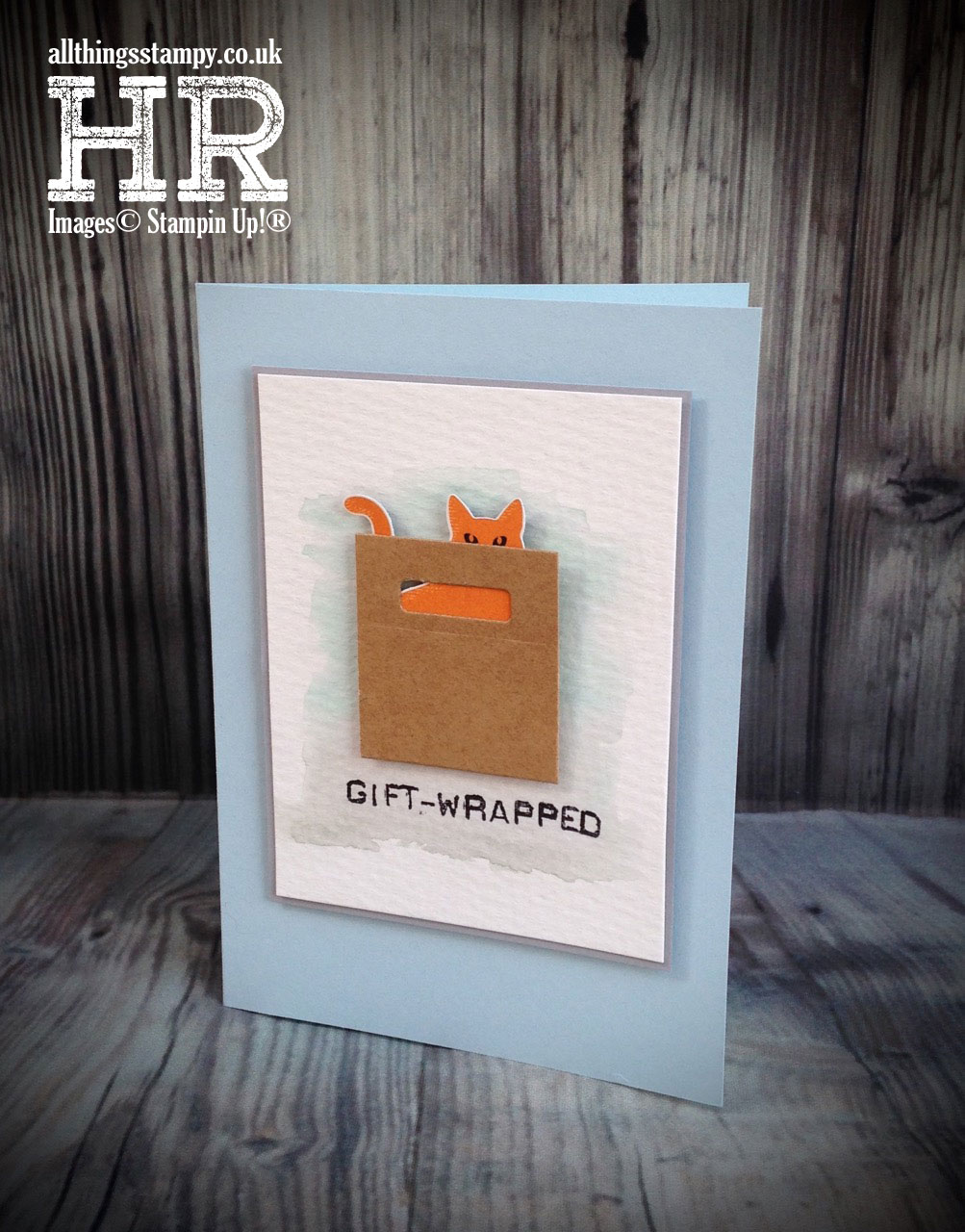 All Things Stampy: Cat punch - gift-wrapped!