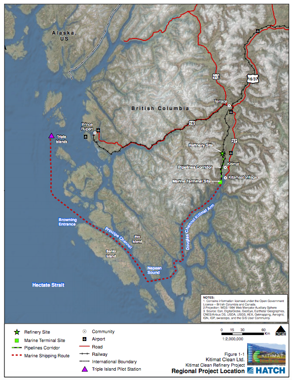 North Coast Review: Kitimat Clean submits Project Description to CEAA ...