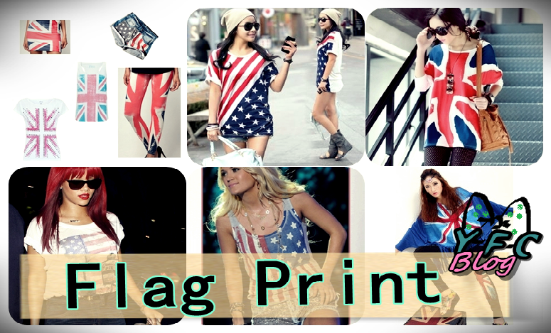 Your Fashion Corner: Estampado Flag o bandera ¿ Como combinarlo ? Parte 1
