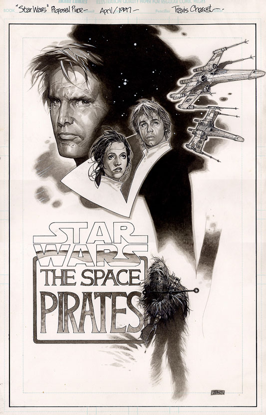 The Geeky Nerfherder: Cool Art: 'Star Wars: The Space Pirates' by ...