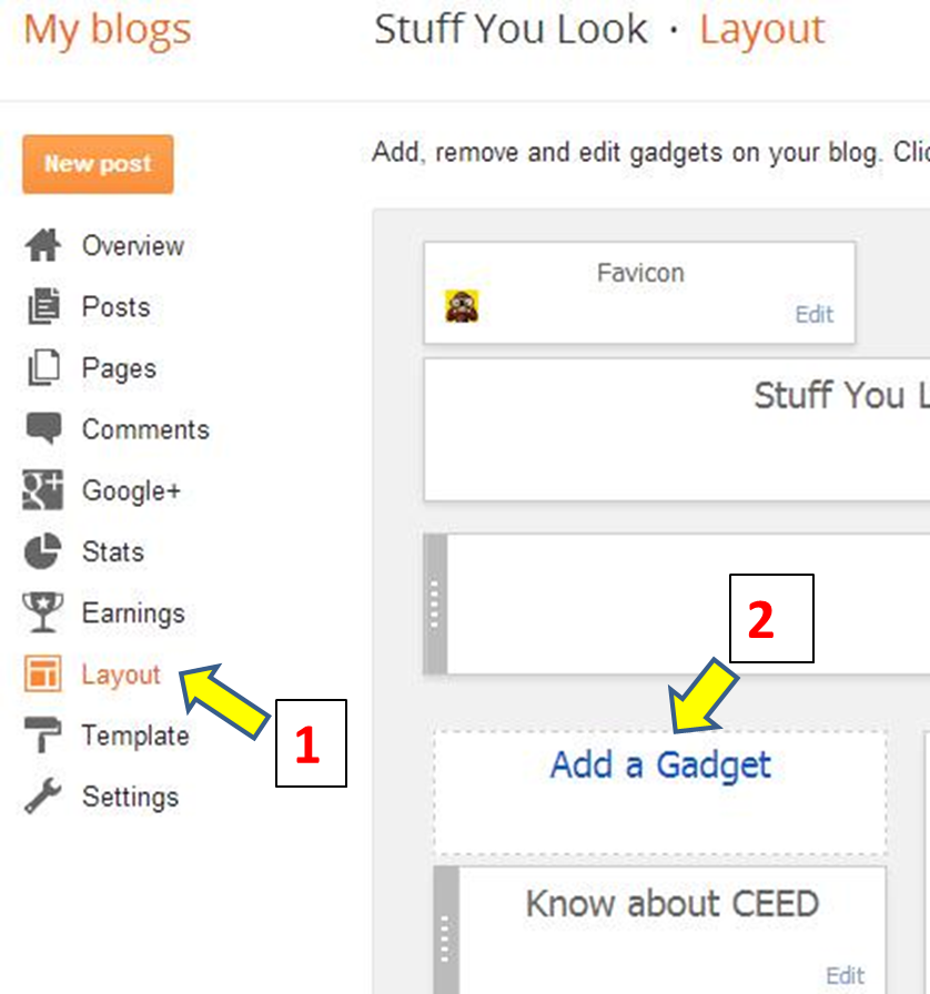 How to add pages and customize page menu tabs in blogger | Easy Blogger ...