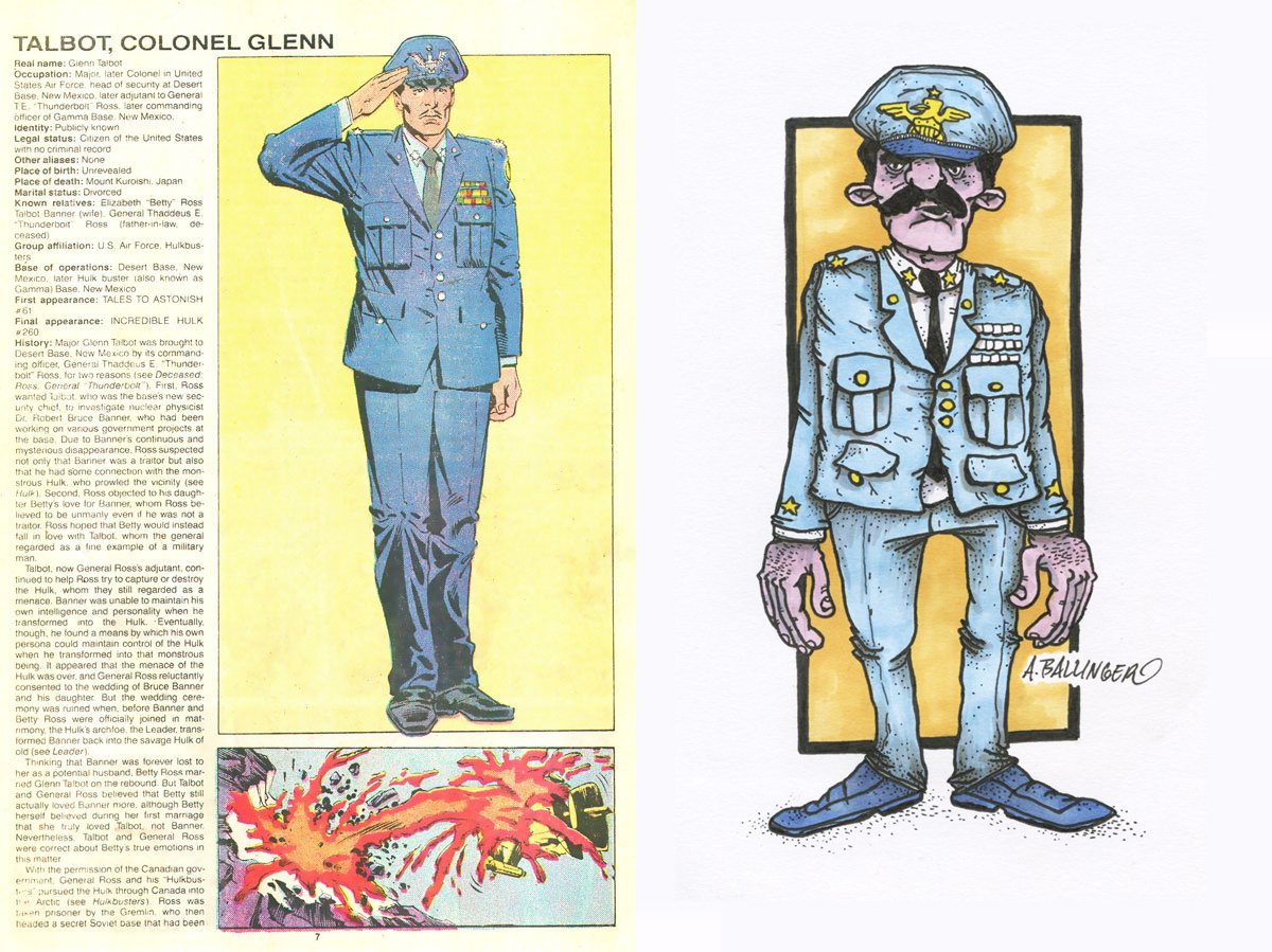 The Official Handbook to the Marvel Universe - REDUX Edition: MAJOR ...