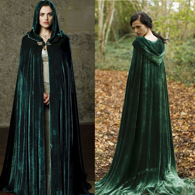 Merlin Costumer's Guide: Morgana's Green Cape