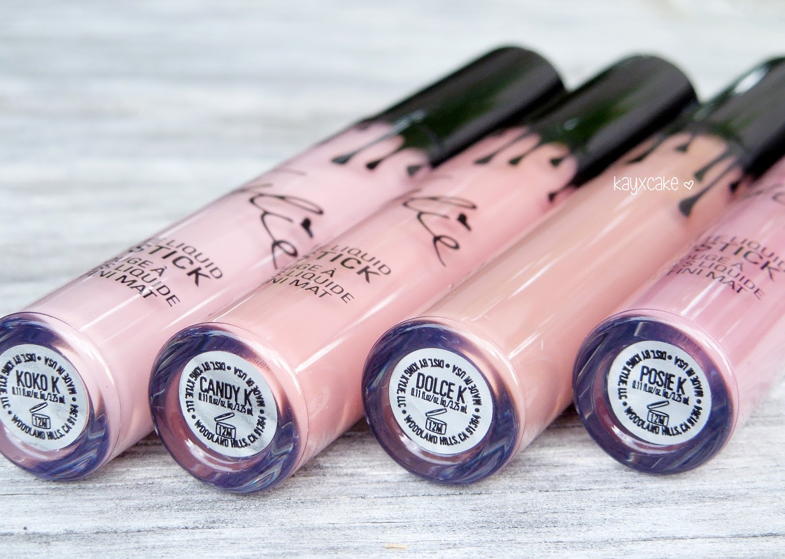 Kay Cake Beauty: Kylie Lip Kits ♡ KOKO K, CANDY K, DOLCE K, POSIE K ...