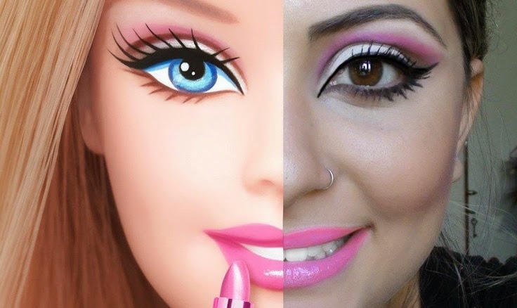 Babie Eye Makeup Tutorial - BARBIE MAKE UP STYLE | FashionForLife1