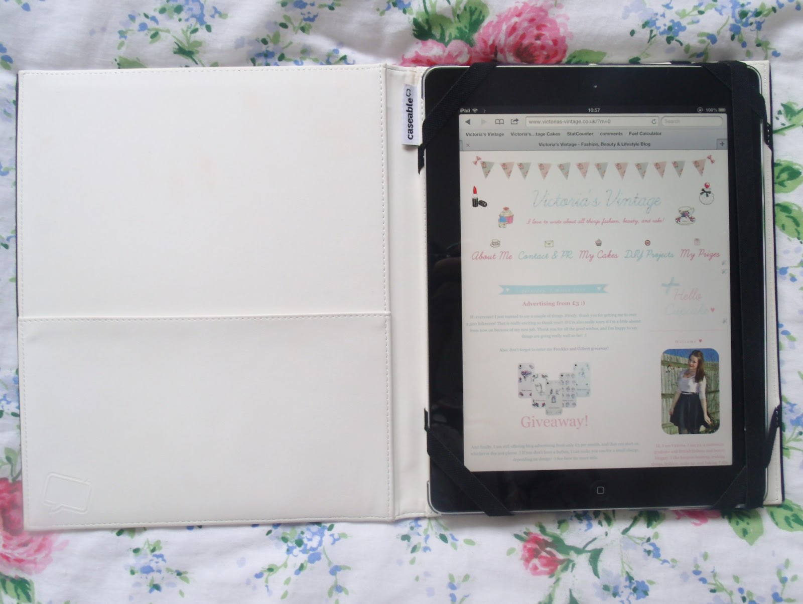 Customised iPad Case from Caseable ♥ - Victoria's Vintage Blog