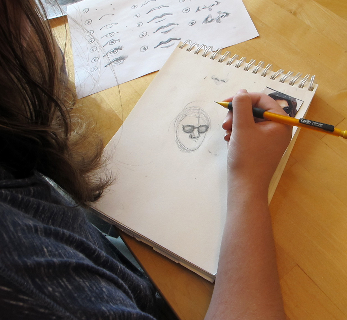 T. Matthews Fine Art: Drawing People Summer Art Class - Day 3