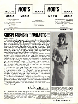 Parka Avenue: The Mod’s Monthly magazine