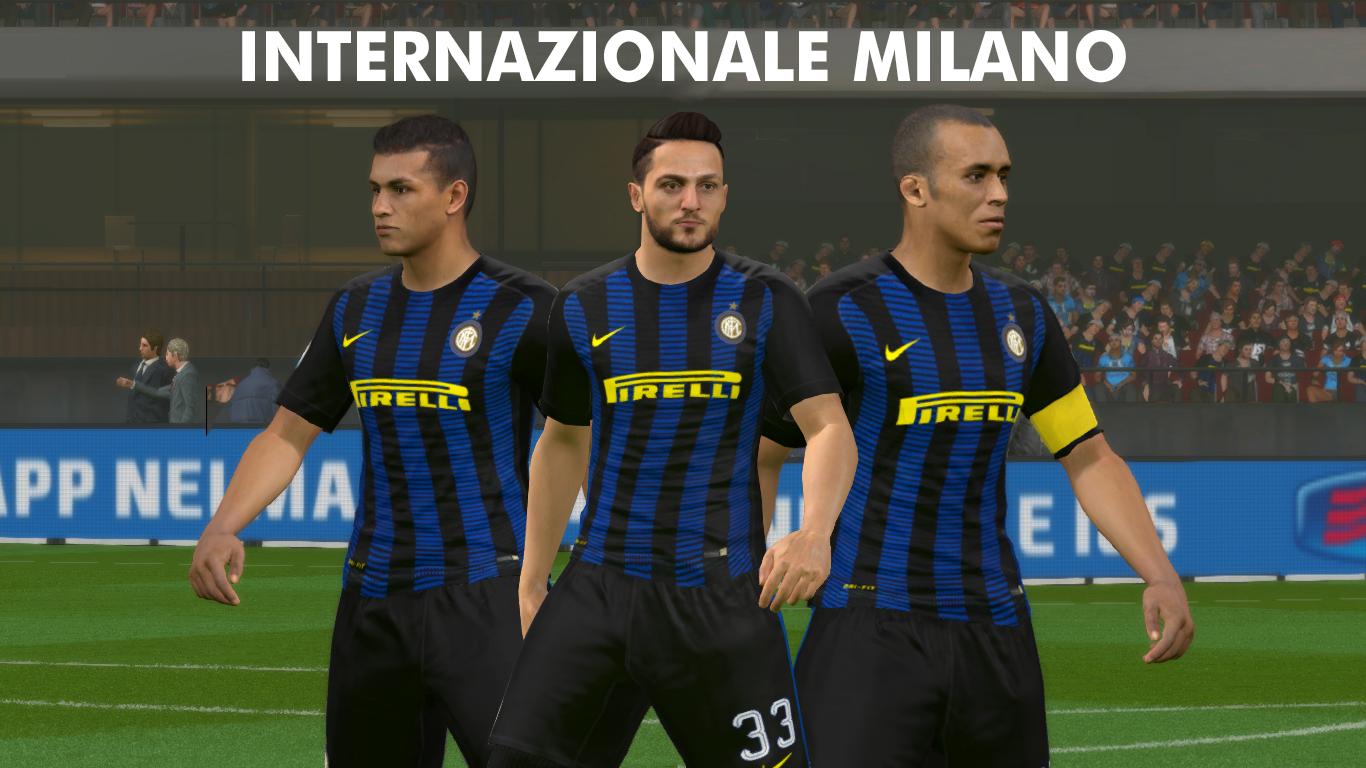 pes-modif: PES 2016 Inter Milan 16/17 kits by Akmal