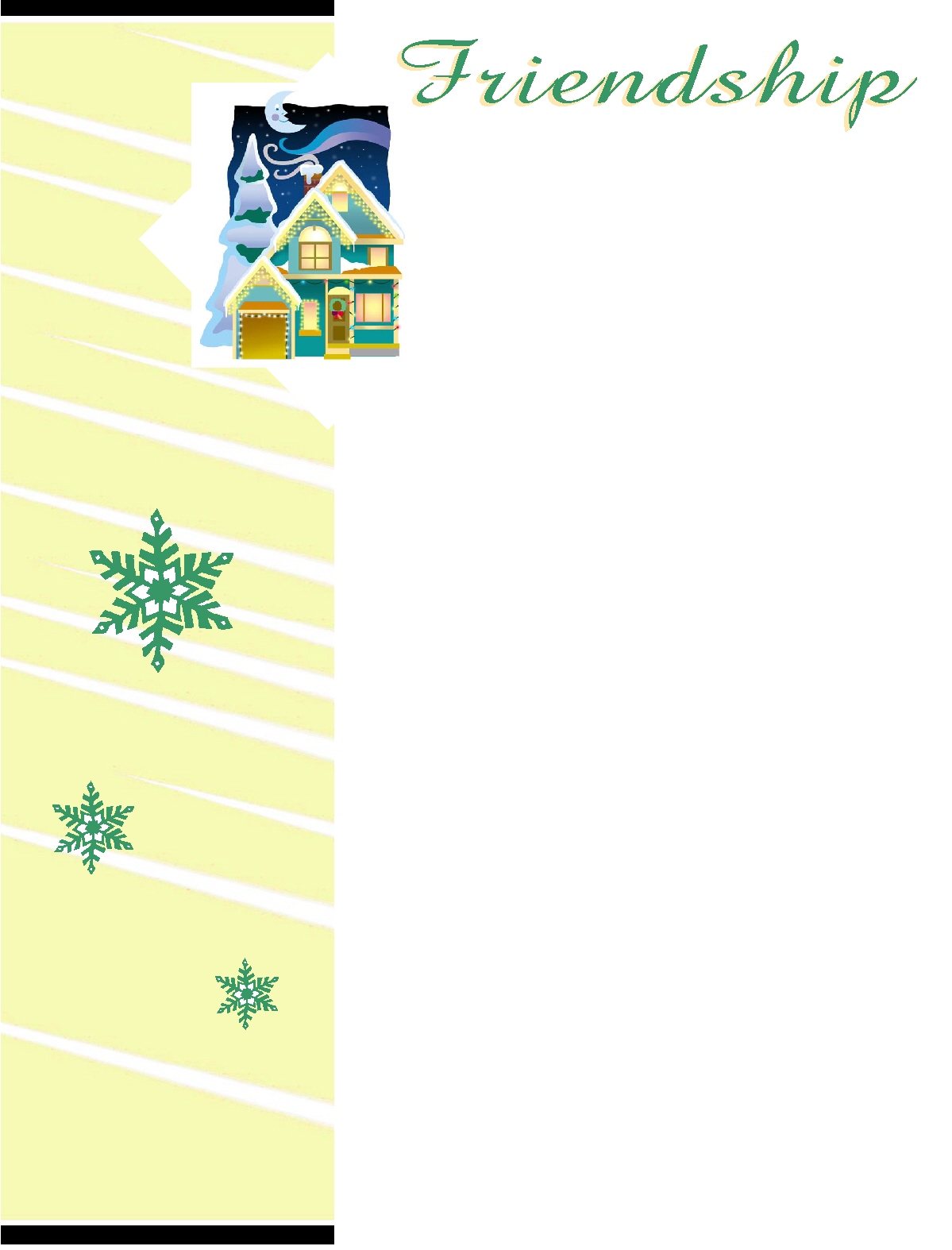 Friendship Stationary