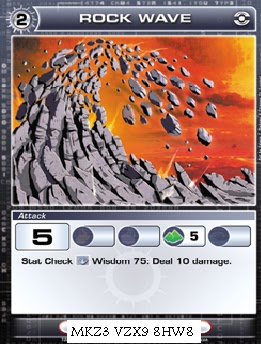 Free Chaotic Card Codes: Attack card