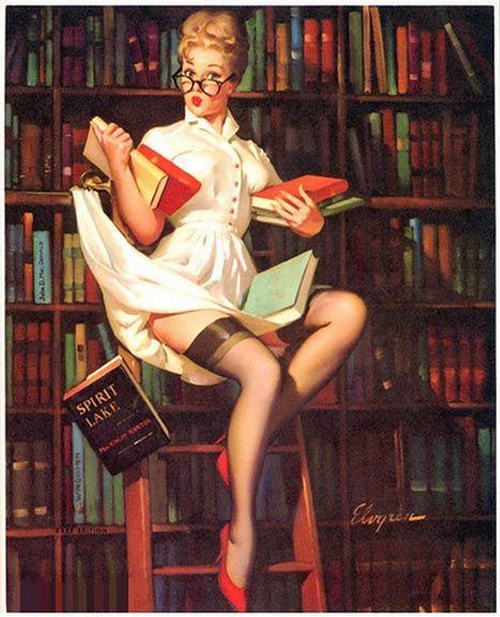 Vintage Vic: Vintage Pinup Artist, Gil Elvgren