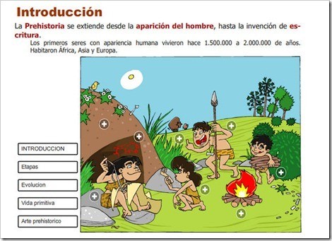 AULA RURAL DE PRIMARIA: LOS PRIMEROS POBLADORES