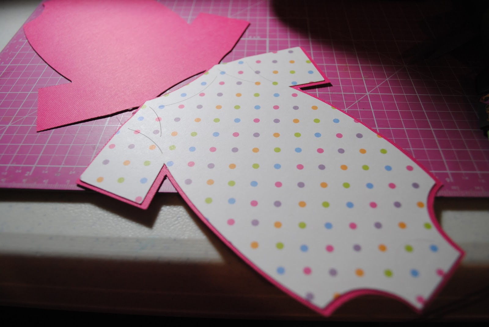 She's a Sassy Lady: Onsie Shape Card